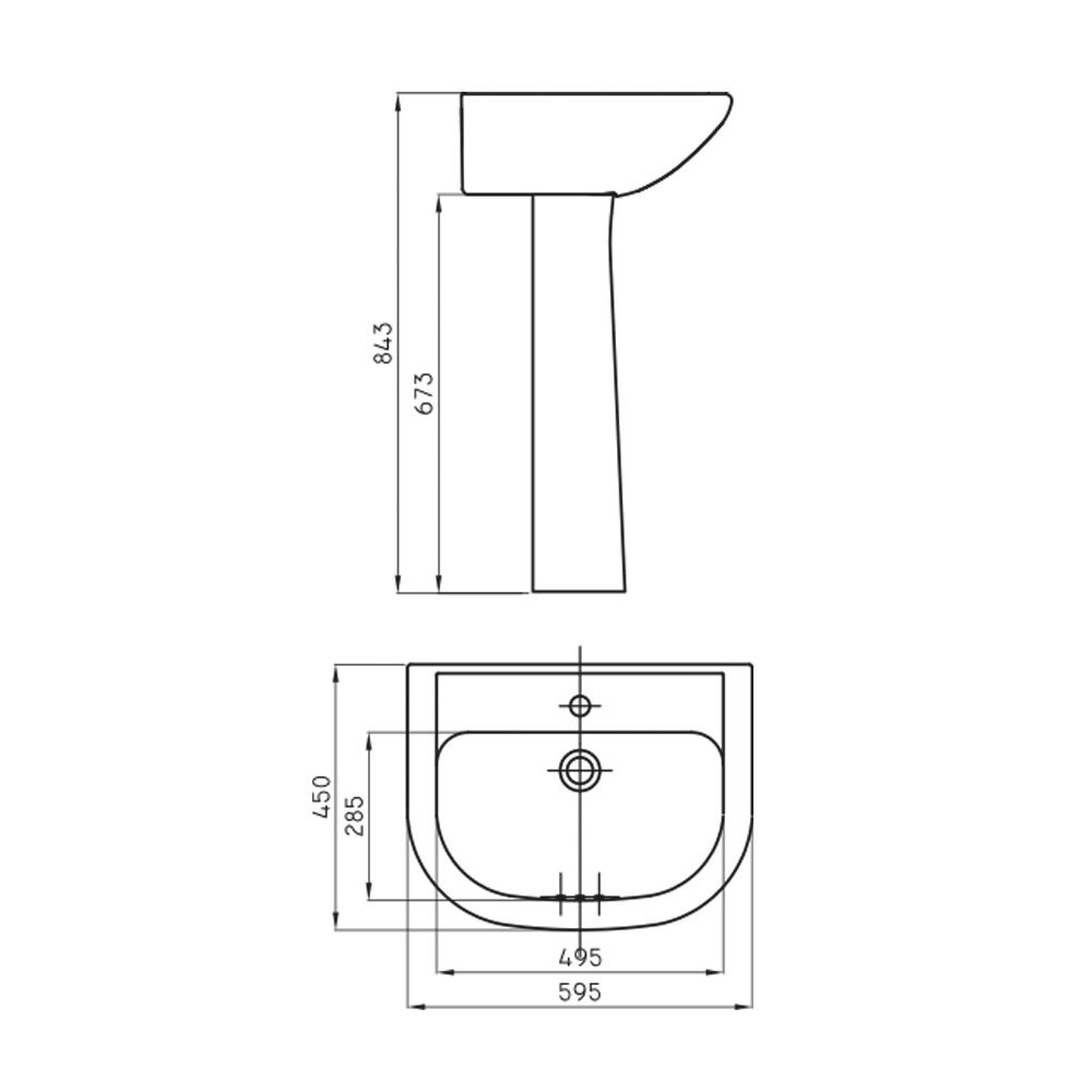 FERRUM BARI LAVATORIO LKM