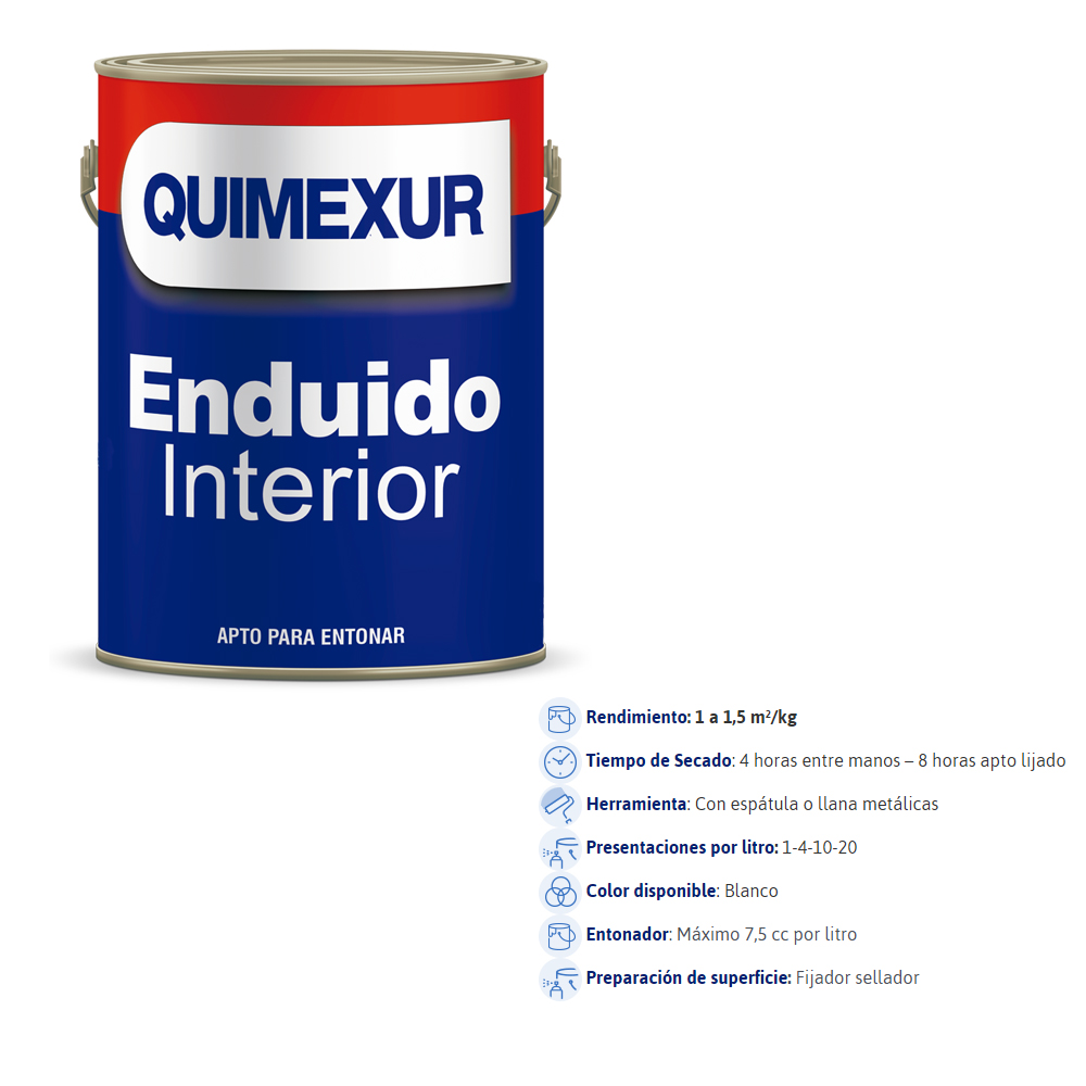 QM ENDUIDO INTERIOR 4L