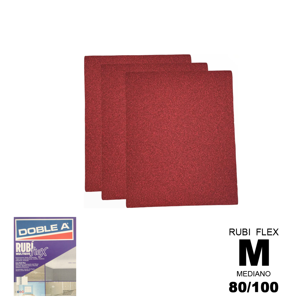 LIJA GRANO MEDIO 80/100