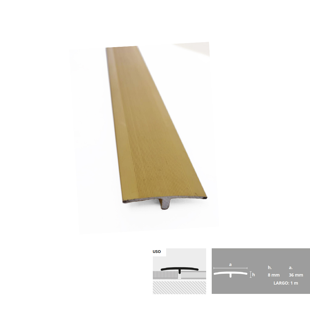 2390 TAPAJUNTA 36MM 1M ORO