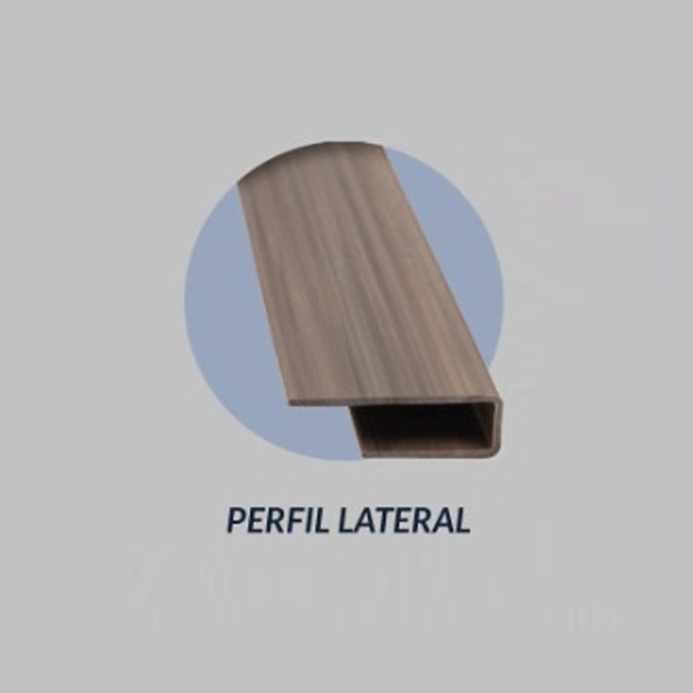 PVC PERFIL LATERAL MAD CLARO 2,8M